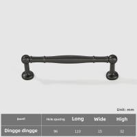China Modern Minimalist Nordic Gold Cabinet Door Drawer Wardrobe Handle Durable Light Luxury Solid Brass Single Hole Living Room for sale