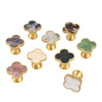 China Nordic Modern Minimalist Single Hole Gold Brass Cabinet Door Drawer Handle Creative Shell Direct Purchase Factory Living Room for sale
