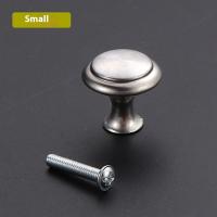 China Single Hole Stainless Steel Mushroom Knob in Gold Silver Black-for Cabinets Door Shoe Drawer & Bedroom Bathroom Use for sale