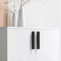 China Factory Direct Sale Black T-Type Wardrobe Door Handle Gray Gold Silver Edge Cabinet Door Handle Metal Home Furniture Usage for sale