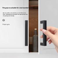 China Modern Simple Stainless Steel Single Hole Furniture Handle Small Long Cabinet Door Knobs for Living Room Wardrobe Hardware for sale