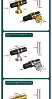 China Factory Direct Customizable Contemporary Stainless Steel Furniture Hardware Handle Knob Push-Pull for Kitchen Drawer Dresser for sale