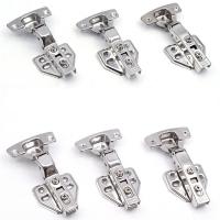 China Modern Design Mute Aircraft Door Hinge Stainless Steel 304 Damping Buffer Cabinet Closet Hydraulic Hinge for sale