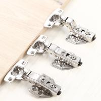 China Modern Design Mute Aircraft Door Hinge Stainless Steel 304 Damping Buffer Cabinet Closet Hydraulic Hinge for sale