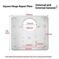 China Modern Stainless Steel Cabinet Door Hinge Repair Artifact Side Plate 35mm Diameter Factory Direct for Household Cabinet Door for sale