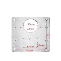 China Modern 35mm Diameter Stainless Steel Cabinet Door Hinge Repair Artifact Side Plate for Bathroom Kitchen Factory Direct for for sale