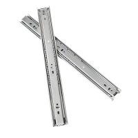 China Three-Section Thickened Drawer Slide Hydraulic Buffer Damping Rail Mute Modern RV Gym Outdoor Kitchen Bedroom Dining Apartment for sale