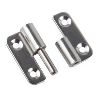 China Modern 304 Stainless Steel 1.5/2/2.5 Inch Thickened Cabinet Door Window Detachable Flat Hinge Soft Close for Living Room for sale
