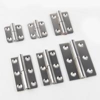 China Modern 304 Stainless Steel 1.5/2/2.5 Inch Thickened Cabinet Door Window Detachable Flat Hinge Soft Close for Living Room for sale