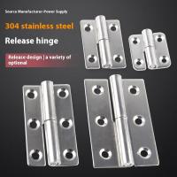 China Modern 304 Stainless Steel 1.5/2/2.5 Inch Thickened Cabinet Door Window Detachable Flat Hinge Soft Close for Living Room for sale