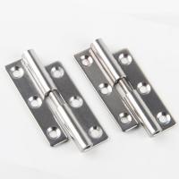 China Modern 304 Stainless Steel 1.5/2/2.5 Inch Thickened Cabinet Door Window Detachable Flat Hinge Soft Close for Living Room for sale