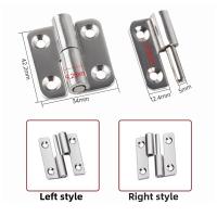 China Modern 304 Stainless Steel 1.5/2/2.5 Inch Thickened Cabinet Door Window Detachable Flat Hinge Soft Close for Living Room for sale