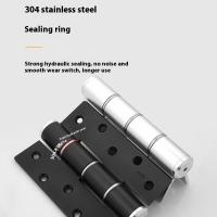 China XF JYZ-XF020 Customized Modern Hydraulic Buffer Spring Silent Aluminum Invisible Door Closer 5-Year Warranty 3mm Door Hinge for sale