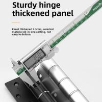 China XF JYZ-XF020 Customized Modern Hydraulic Buffer Spring Silent Aluminum Invisible Door Closer 5-Year Warranty 3mm Door Hinge for sale