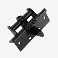 China 4-Inch Modern Stainless Steel Automatic Door Closer Hinge Self-Closing Invisible Hidden 90-Degree Door Simple Door Window Hinges for sale