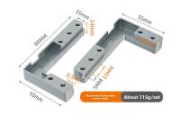 China Modern 3D Adjustable Concealed Cross Hinges Zinc Alloy Steel Sheet Silent Durable Hydraulic Hinge Furniture Wood Cabinet Door for sale