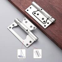China Modern 5 Inch Stainless Steel Elaborate Furniture Hinge Model Zi001 Soft Closing Invisible Damping Spring Hydraulic Living Room for sale