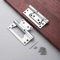 China Modern 5 Inch Stainless Steel Elaborate Furniture Hinge Model Zi001 Soft Closing Invisible Damping Spring Hydraulic Living Room for sale
