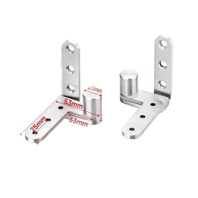 China Xiongfeng XF-TD030 Modern Stainless Steel Automatic Double Door Hinge Bar Half-Waist Honeycomb Panel Hidden Screw Installation for sale
