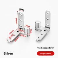 China Xiongfeng XF-TD030 Modern Stainless Steel Automatic Double Door Hinge Bar Half-Waist Honeycomb Panel Hidden Screw Installation for sale