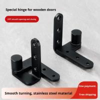 China Xiongfeng XF-TD030 Modern Stainless Steel Automatic Double Door Hinge Bar Half-Waist Honeycomb Panel Hidden Screw Installation for sale