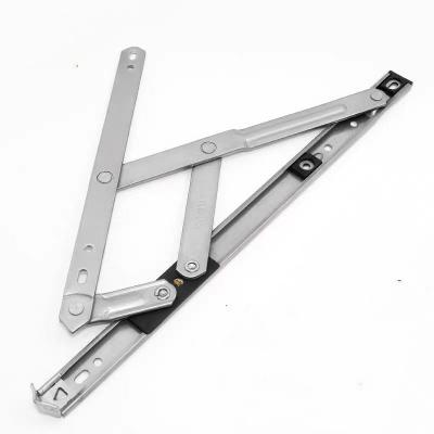 China 304 Stainless Steel Modern Simple Sliding Support Casement Window Hinge Outward Opening 3mm Thick Xiongfeng XF-CG010 Windproof for sale