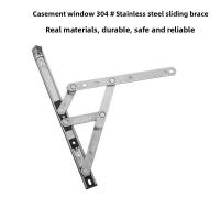 China 304 Stainless Steel Modern Simple Sliding Support Casement Window Hinge Outward Opening 3mm Thick Xiongfeng XF-CG010 Windproof for sale