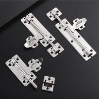 China Modern Two-Way Anti-Theft Stainless Steel Latch Lock for Indoor/Outdoor Wooden Doors Thickened Bolt for Plastic Windows Left for sale