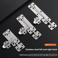 China Modern Two-Way Anti-Theft Stainless Steel Latch Lock for Indoor/Outdoor Wooden Doors Thickened Bolt for Plastic Windows Left for sale