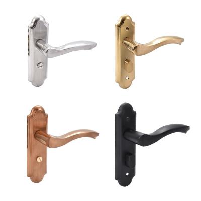 China Modern Stainless Steel Keyless Single Tongue Bathroom Door Lock for Apartment Hotel and Villa Use Factory Direct Sale for sale