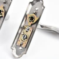 China Modern Stainless Steel Keyless Single Tongue Bathroom Door Lock for Apartment Hotel and Villa Use Factory Direct Sale for sale