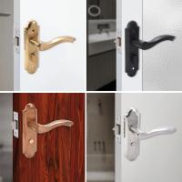 China Modern Stainless Steel Keyless Single Tongue Bathroom Door Lock for Apartment Hotel and Villa Use Factory Direct Sale for sale