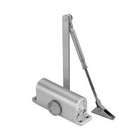 China Lightweight Aluminium Hydraulic Automatic Door Closer Large Push-Pull Fire Door Closer for Hotels Offices Buildings Modern Style for sale