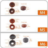 China Modern Three-in-One Concealment Protective Cap for Furniture Wardrobe Self-Tapping Plastic Integrated Cover Furniture Hardware for sale
