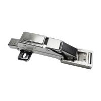 China Modern Design Frameless Glass Door Mirror Cabinet Hinge 110 Degree Hydraulic Iron Soft Closing for Bedroom Furniture for sale