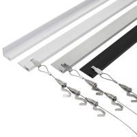 China 1-Year Hanging Calligraphy Mirror Exhibits Modern Steel Wire Picture Hanging Guide Rail Metal Door Window Accessories Screw for sale