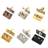 China Modern Stainless Steel Ball Catch Invisible Spring Design Magnetic Bumper Bead Lock for Closet Door for Kitchen Bathroom for sale