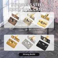 China Modern Stainless Steel Ball Catch Invisible Spring Design Magnetic Bumper Bead Lock for Closet Door for Kitchen Bathroom for sale