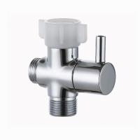 China 7/8 Copper Core Splitter Valve ABS Plastic Shower Head Accessory Bathroom Faucet Converter Valve Toilets Bidet Accessory for sale