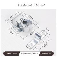 China Modern Steel Adjustable Fixed Cabinet Double Wheel Card Bead Buckle Low Foot Wardrobe Screen Door Living Room Furniture Hardware for sale