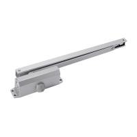 China Modern 90 Degree Positioning Opener Hydraulic Buffer Aluminum Alloy Steel Sliding Track Door Closer Anti-Theft for Hotels for sale