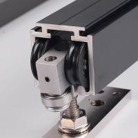 China Heavy-Duty Stainless Steel Silent Pulley Folding Sliding Door Hinge Nylon Pulley Track Wooden Door Window Hinges for sale