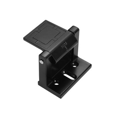 China Sleek Anti-Theft Aluminum Alloy Bolt Buckle Chain Hasp Latch Door Lock 2-Year Warranty Modern American Style Hotels Rooms Screw for sale
