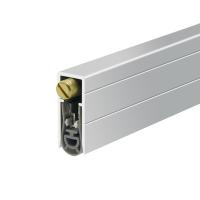China Automatic Aluminum Alloy Door Bottom Sealing Strip Hotel Door Embedded Invisible Barrier Soundproof Windproof Insulating for sale