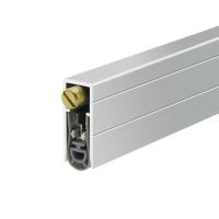 China Automatic Aluminum Alloy Door Bottom Sealing Strip Hotel Door Embedded Invisible Barrier Soundproof Windproof Insulating for sale