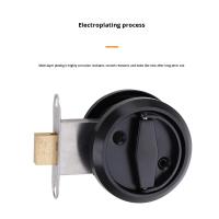 China Stainless Steel Invisible Hidden Door Lock Modern Design Universal Bedroom Doors Wall-Mounted Sliding Door Closure Doors for sale