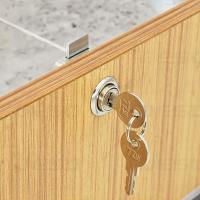 China Manufacturer Factory's Modern-Style Kitchen Application Furniture-Quality Zinc Durable Metal Key Lock 180 Rotation Easy for sale