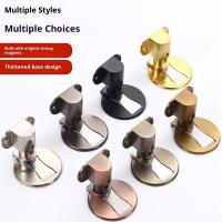 China XF Black Red Bronze Durable Door Stopper Zinc Alloy Non-Punch Anti-Collision 3-Year Warranty Minimalist Design Wall Mount Hotel for sale