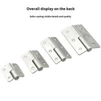 China Xiongfeng Removable Detachable Stainless Steel Folding Door Hinge 4-Hole Bathroom Modern Simple Design Left/Right Loose Leaf No for sale