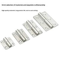 China Xiongfeng Removable Detachable Stainless Steel Folding Door Hinge 4-Hole Bathroom Modern Simple Design Left/Right Loose Leaf No for sale